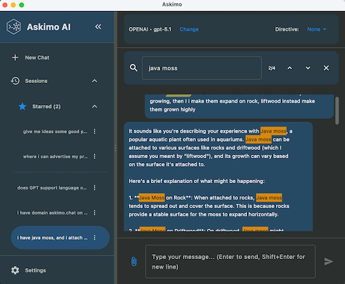 Askimo - AI Desktop App for ChatGPT, Claude, Gemini & Ollama | File ...
